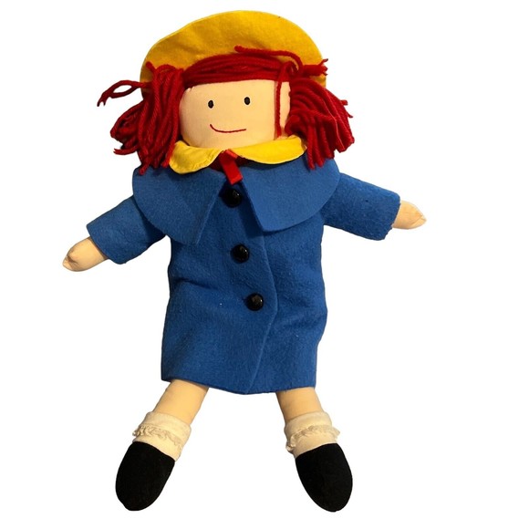 Toys | Vintage 15 Madeline Rag Doll Plush Dressable Doll By Eden Toys ...